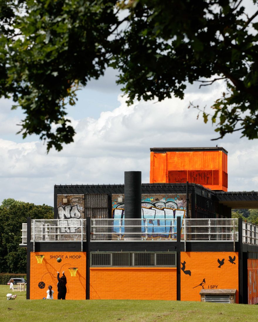 POoR Collective unwraps its contest-winning Barnet sports pavilion revamp