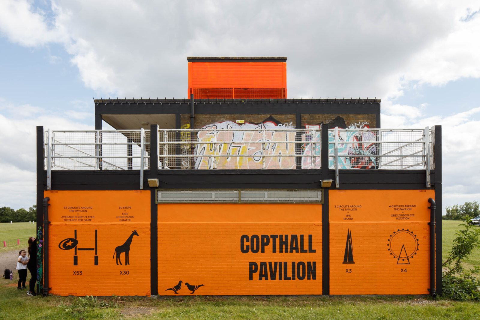 POoR Collective unwraps its contest-winning Barnet sports pavilion revamp