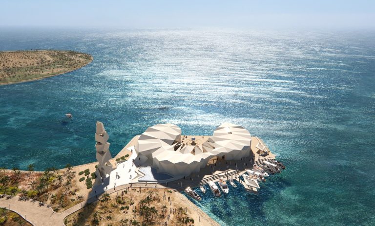 Baca reveals designs for contest-winning Saudi Red Sea visitor centre