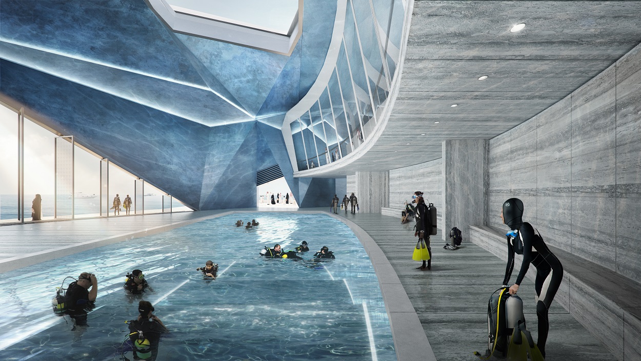 Baca reveals designs for contest-winning Saudi Red Sea visitor centre