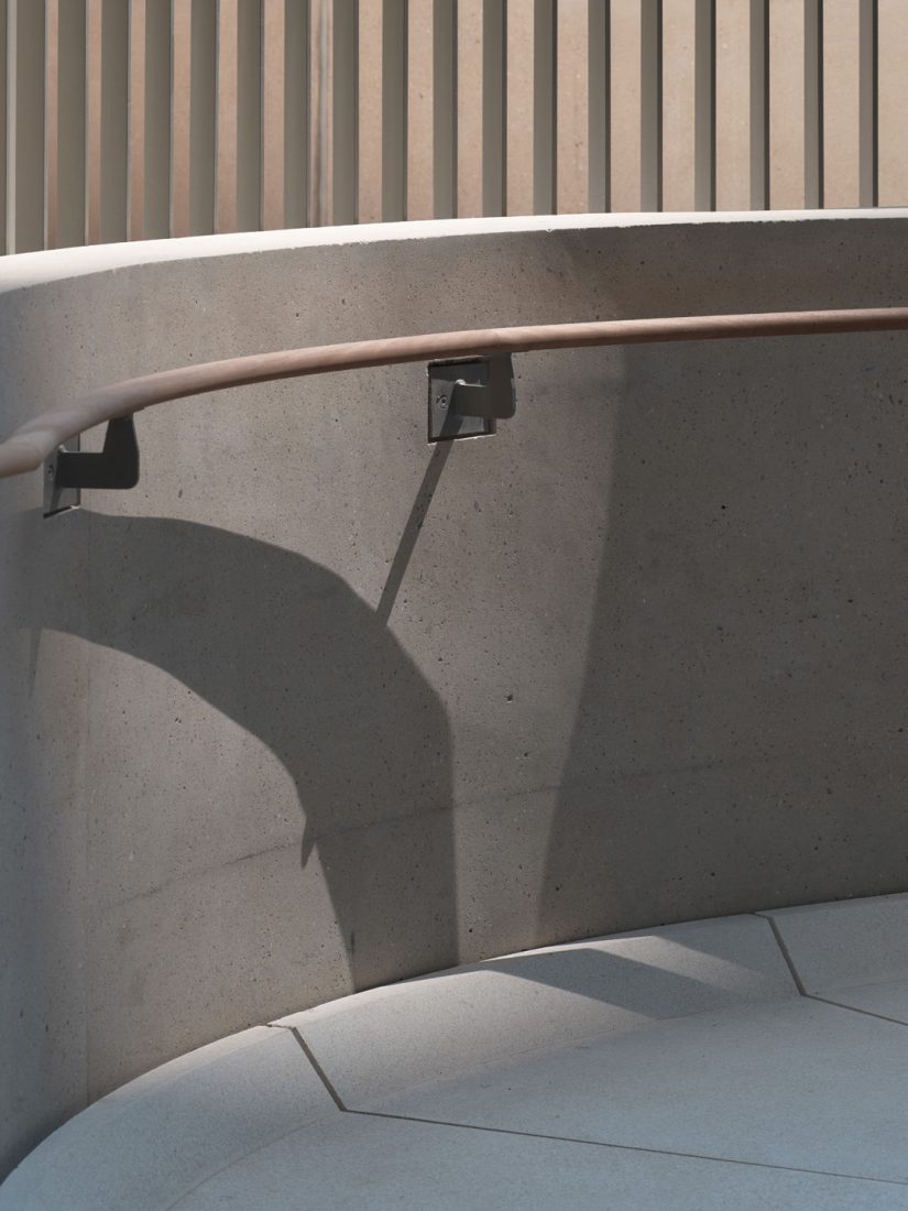 Lynch Architects completes colonnaded 18-storey office building in Victoria