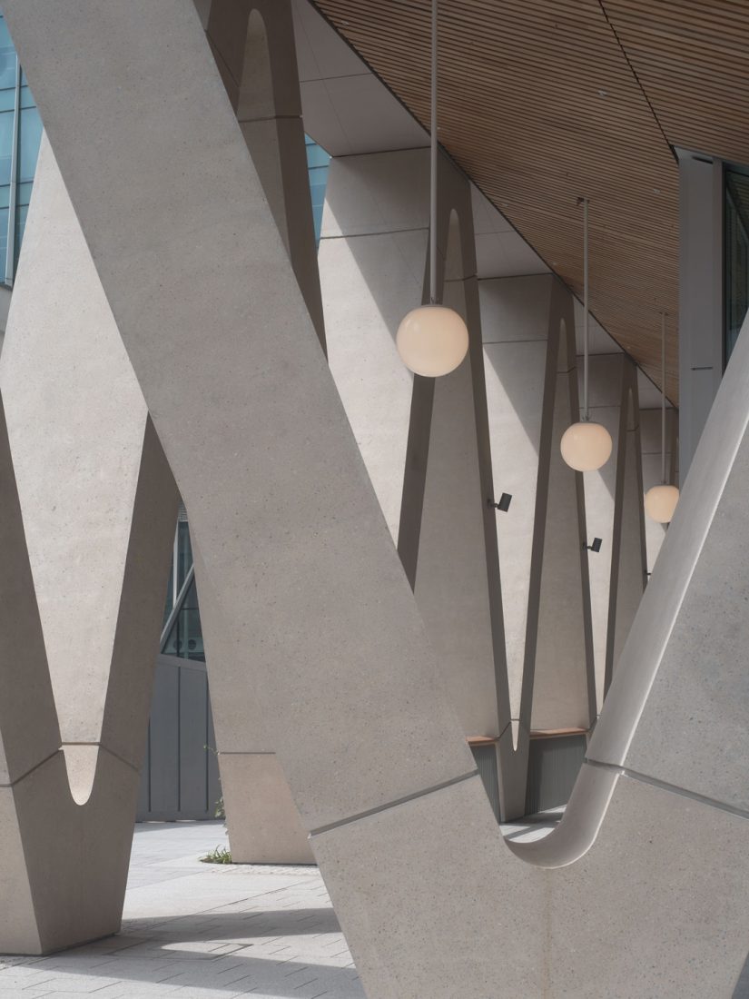 Lynch Architects completes colonnaded 18-storey office building in Victoria