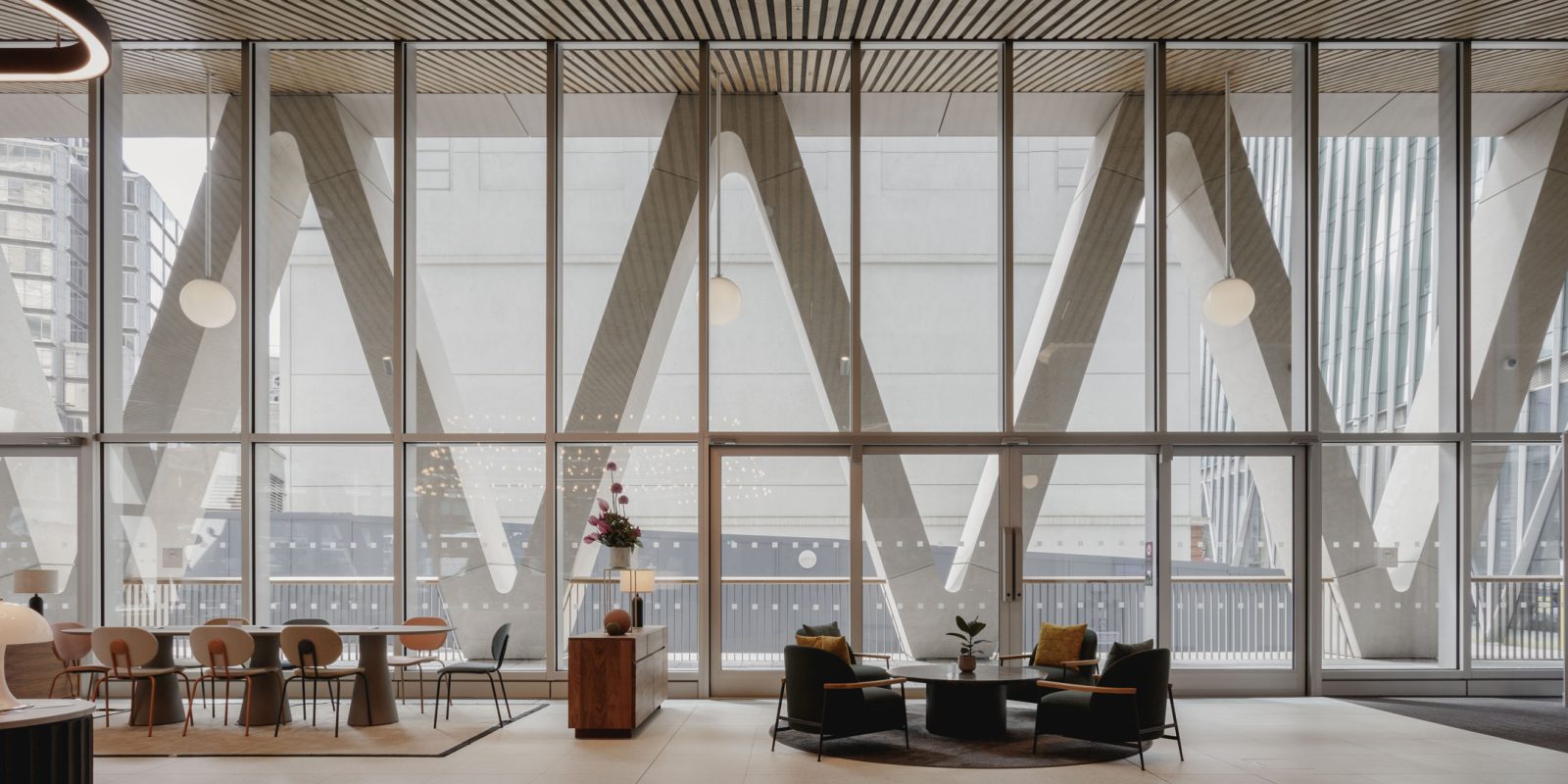 Lynch Architects completes colonnaded 18-storey office building in Victoria