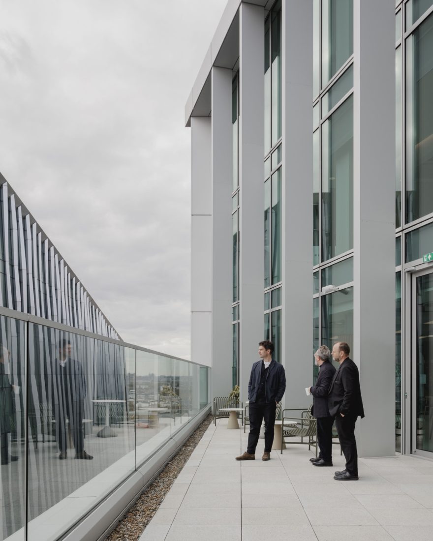 Lynch Architects completes colonnaded 18-storey office building in Victoria