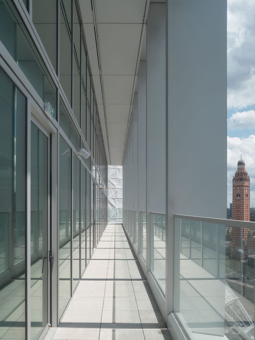 Lynch Architects completes colonnaded 18-storey office building in Victoria