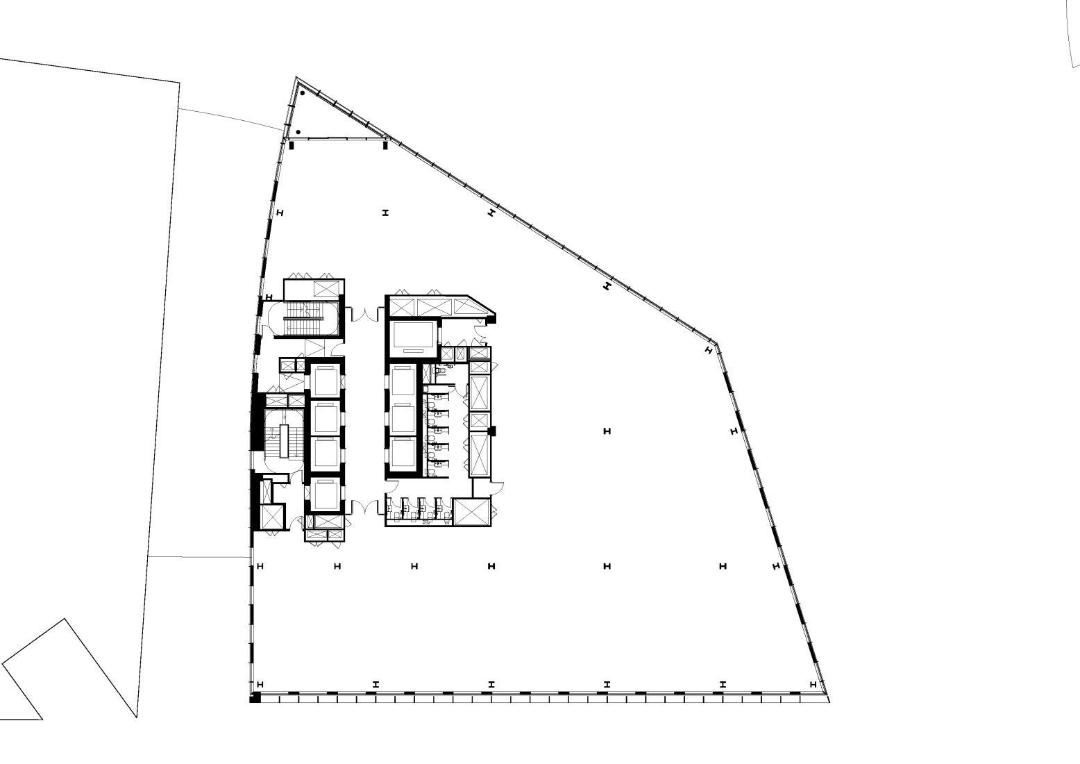 Lynch Architects completes colonnaded 18-storey office building in Victoria