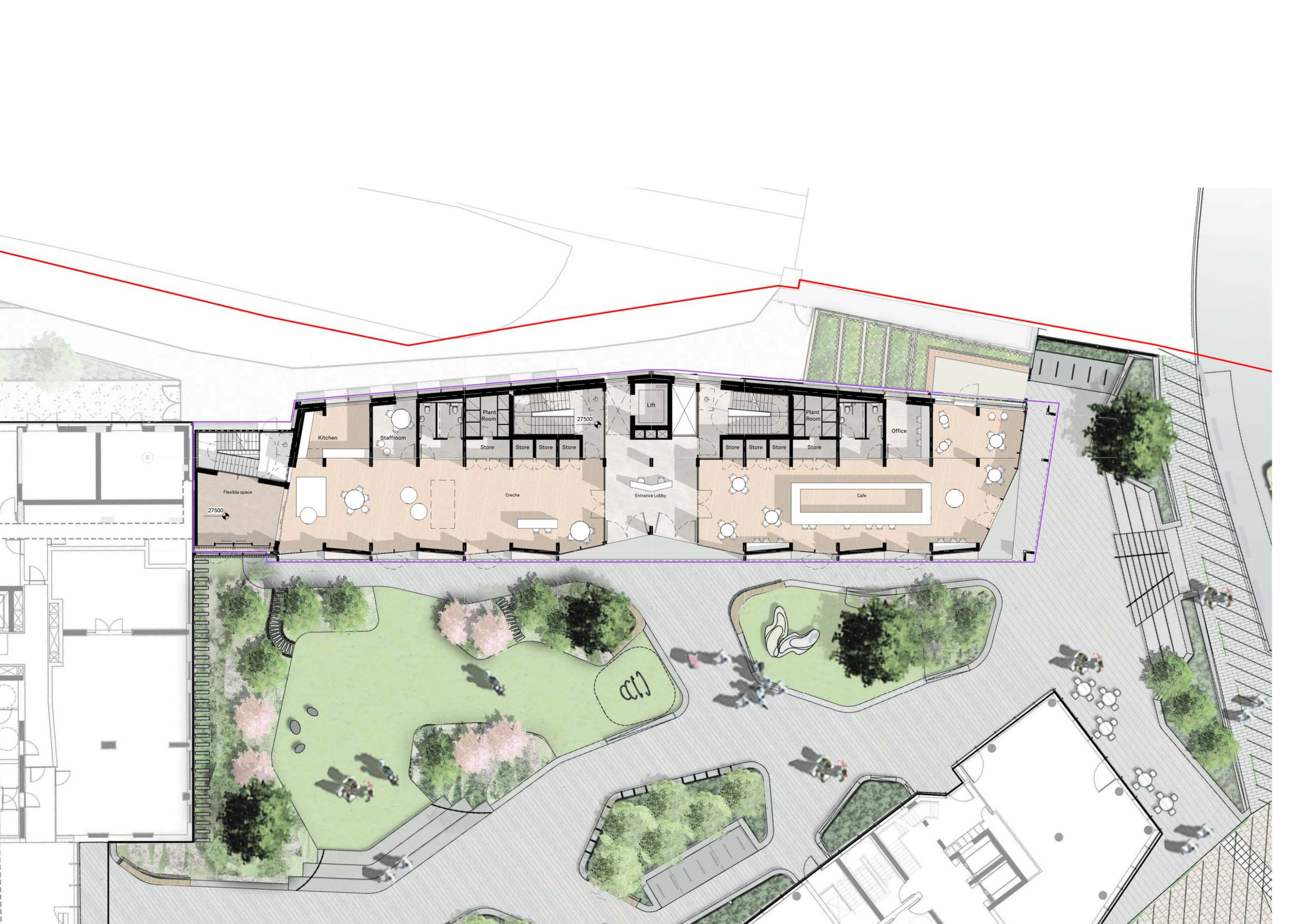 Haptic completes timber-framed community hub in King’s Cross