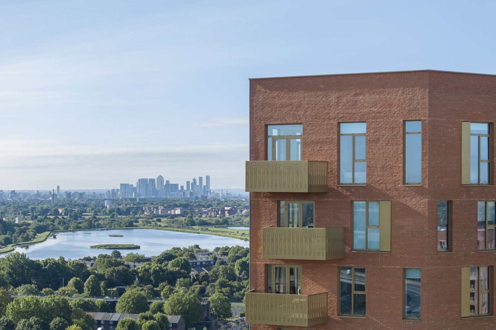 Alison Brooks Architects completes mixed-use complex at Tottenham Hale