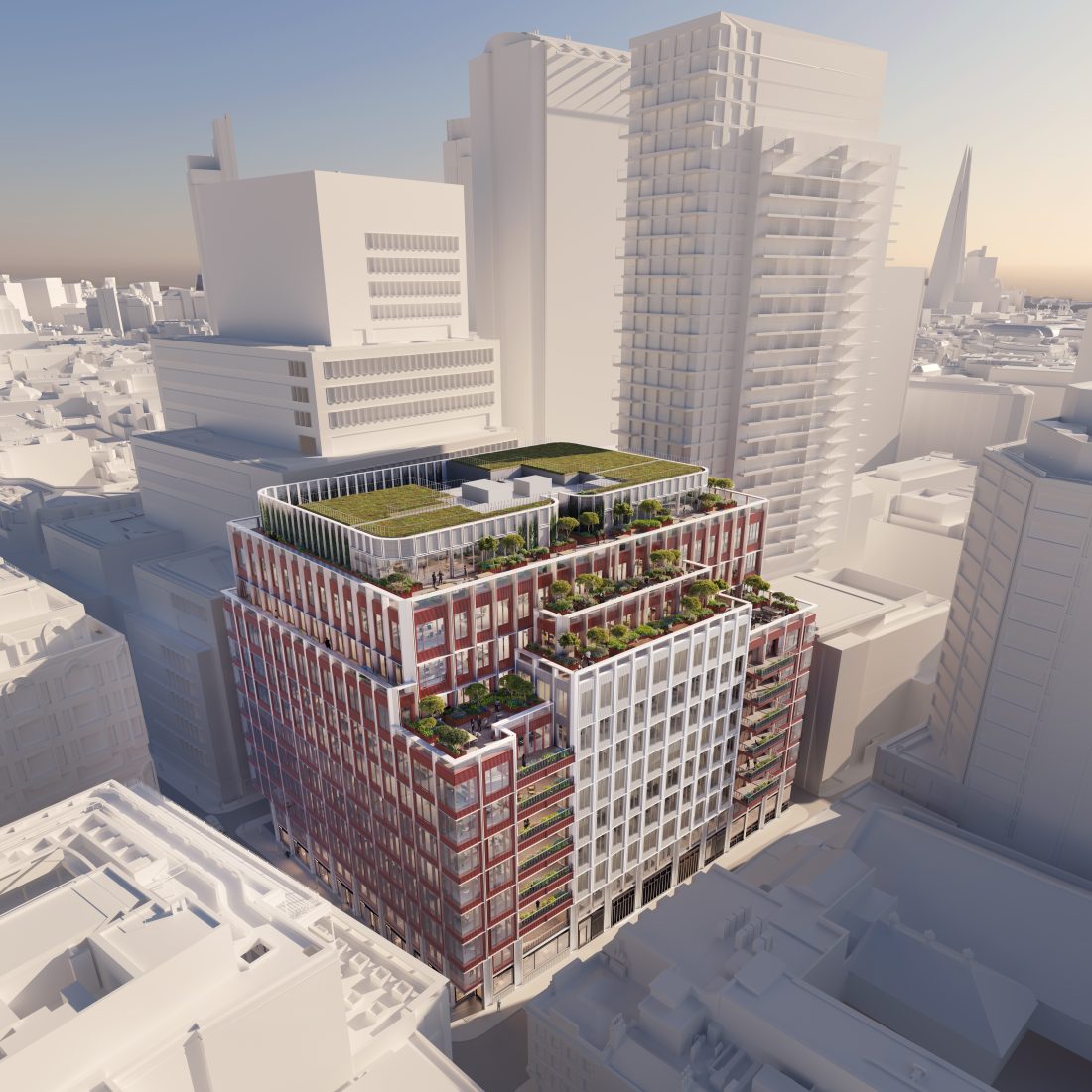 AHMM unveils scheme to retrofit Denys Lasdun’s ‘glass castle’