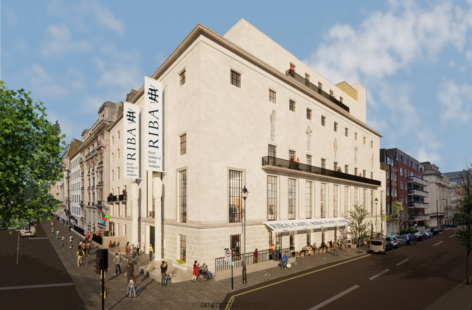 Benedetti gets green light for House of Architecture revamp of RIBA HQ