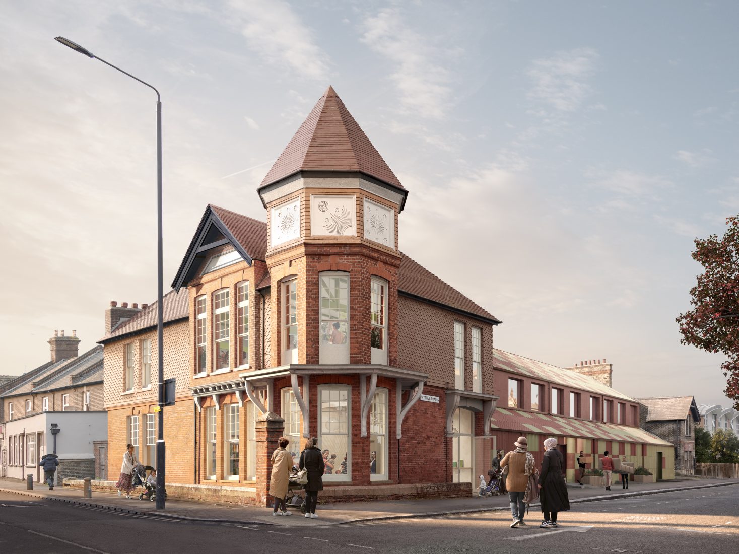 Office S&M submits plans for Newham community space