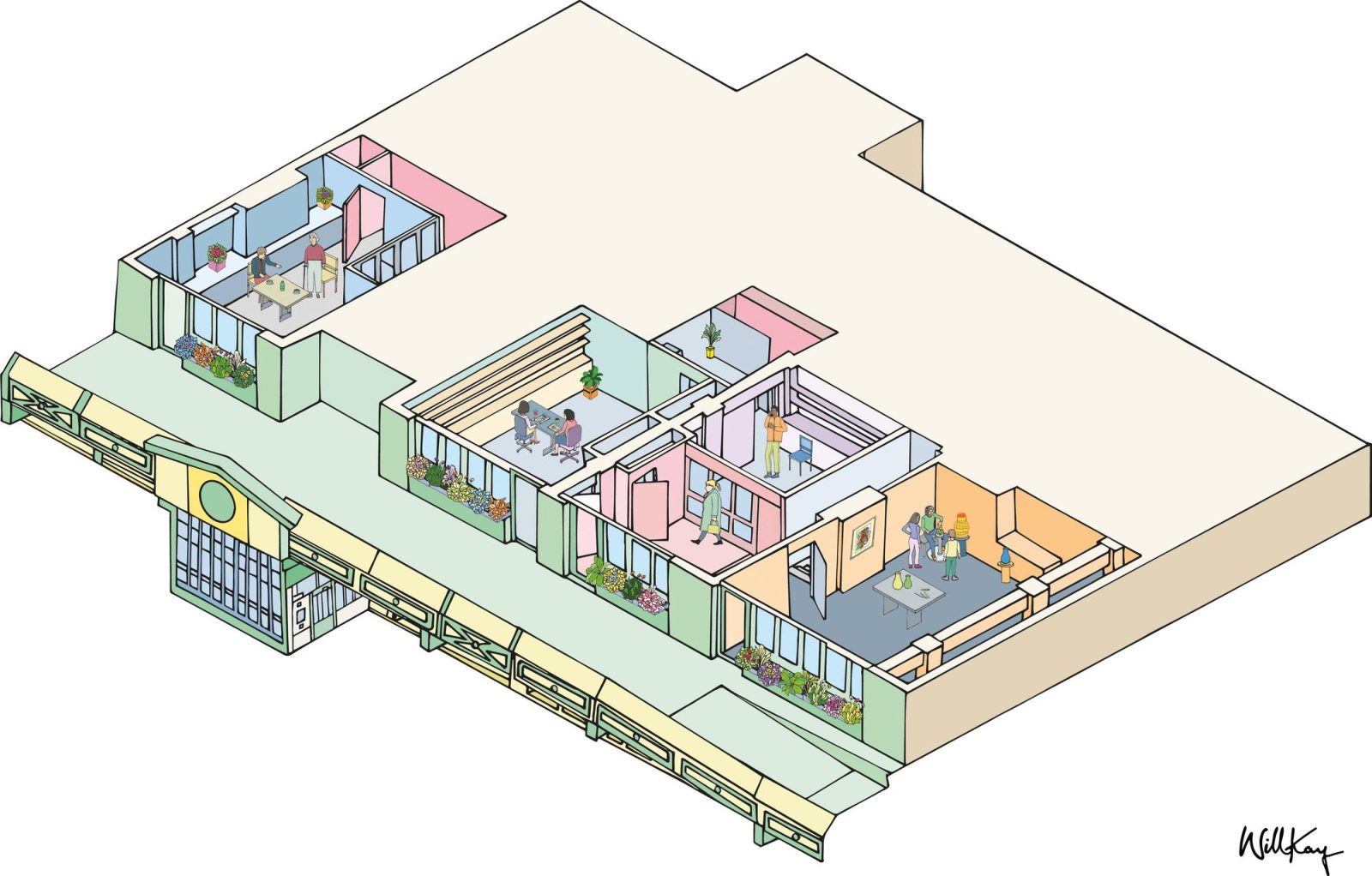 Office S&M submits plans for Newham community space