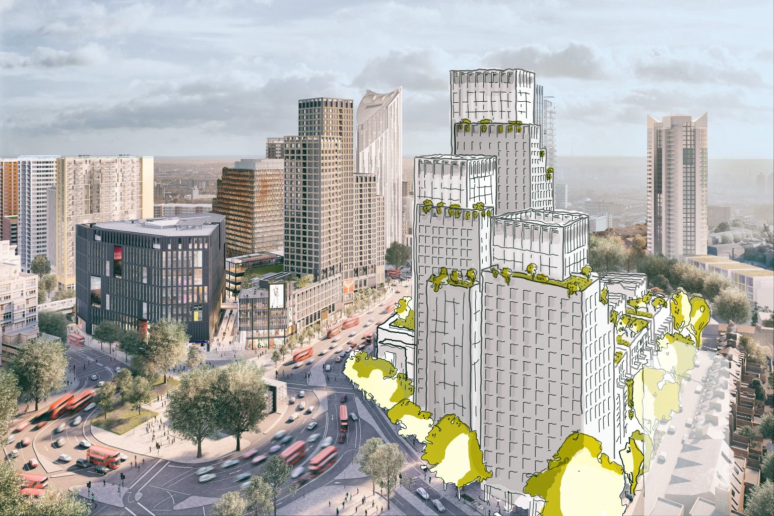 Allies and Morrison returns to the drawing board on Elephant and Castle