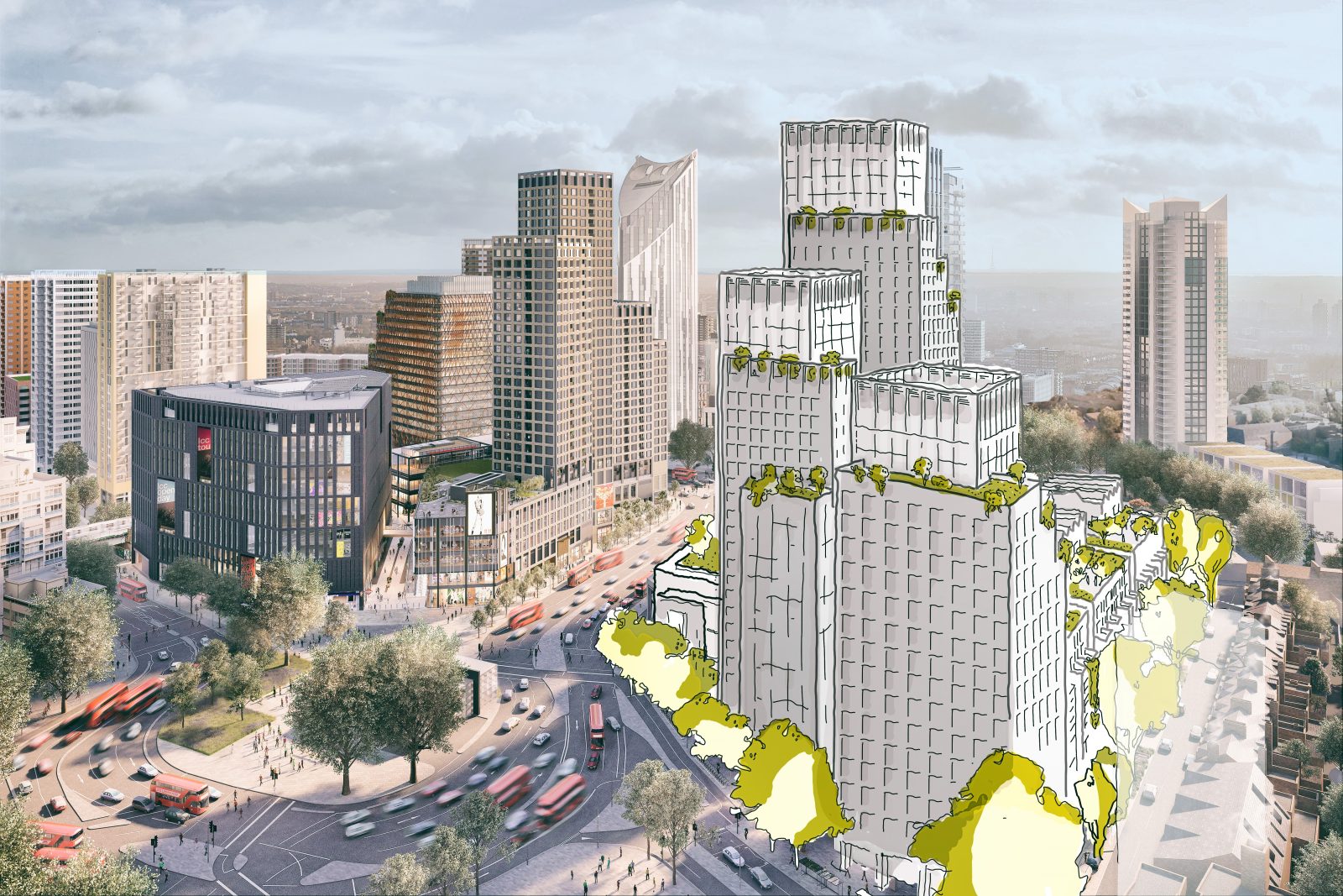 Allies and Morrison returns to the drawing board on Elephant and Castle
