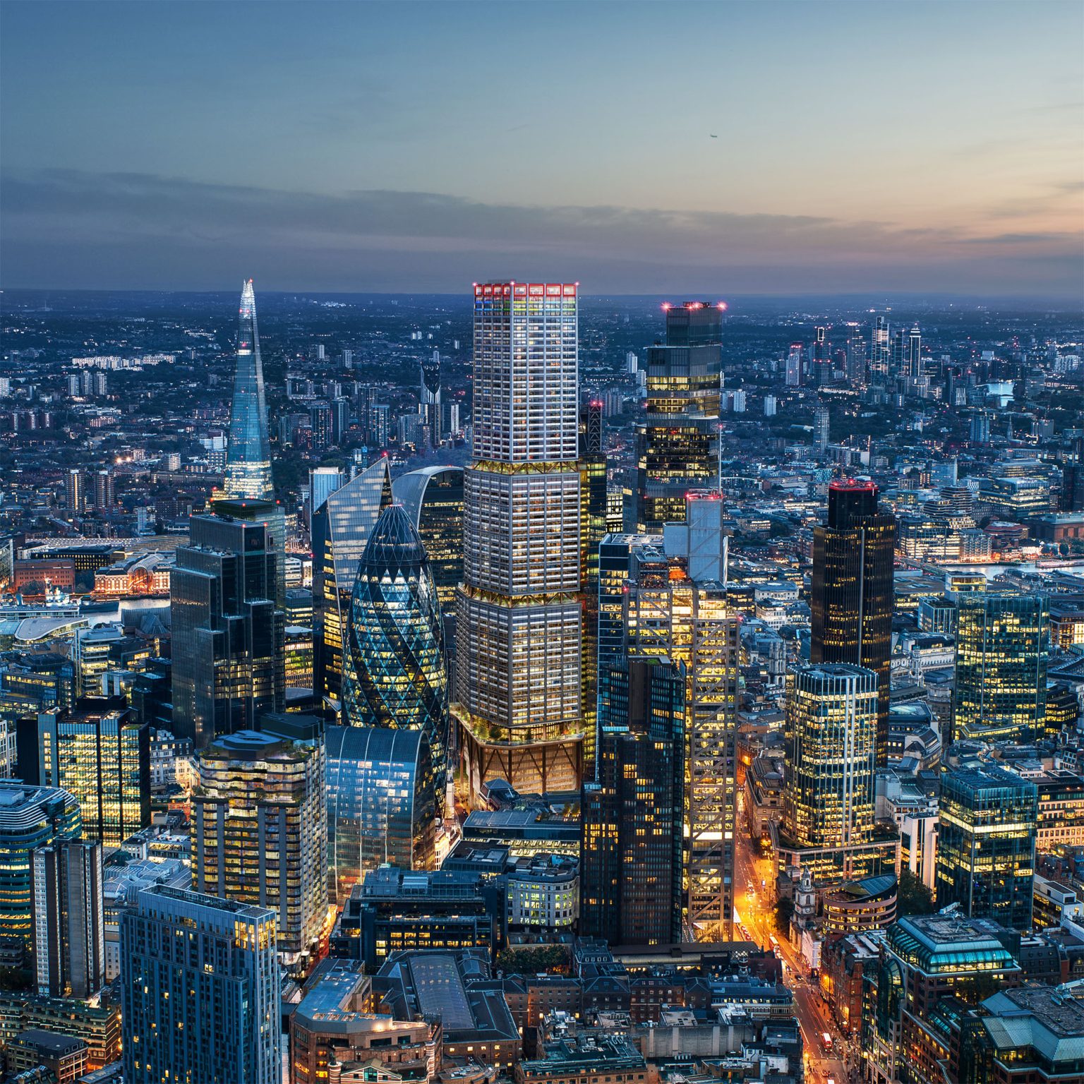 Eric Parry’s revised One Undershaft skyscraper approved