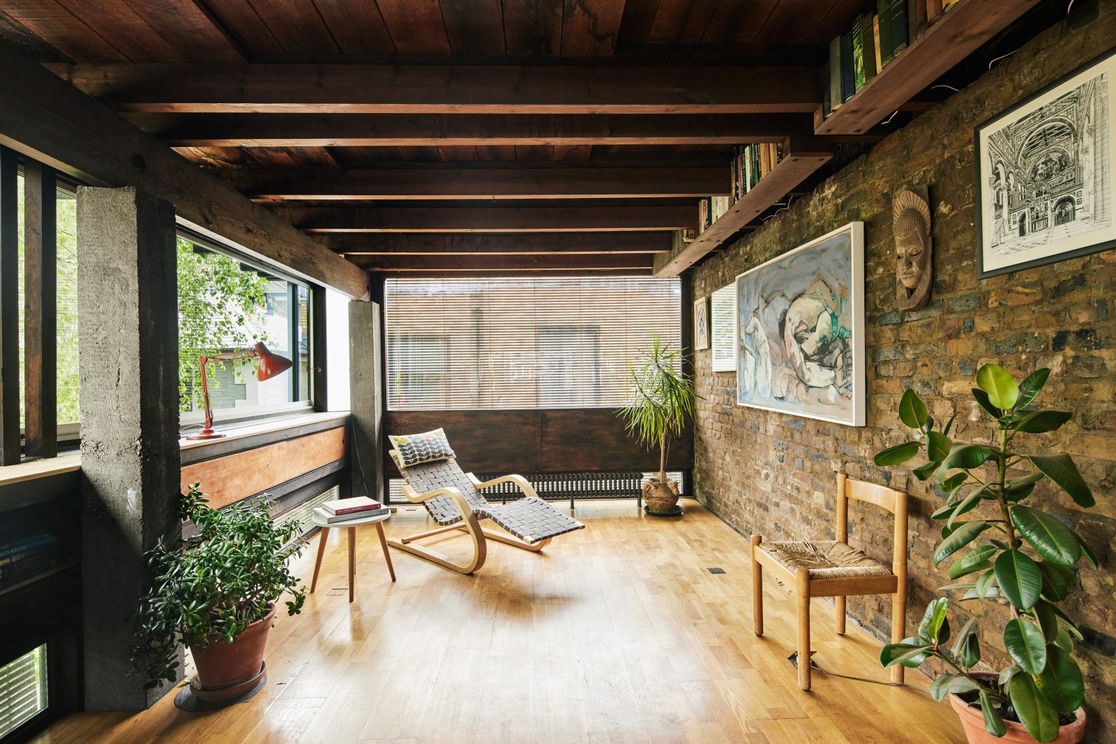 Ted Cullinan’s famous Camden mews house goes on the market