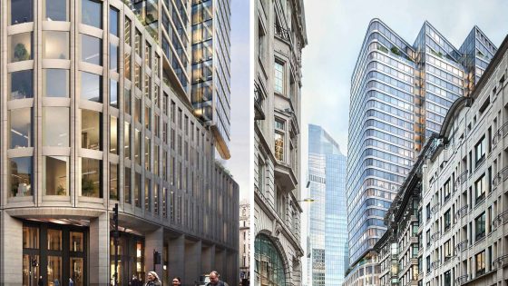 KPF unveils designs for reworked City of London tower