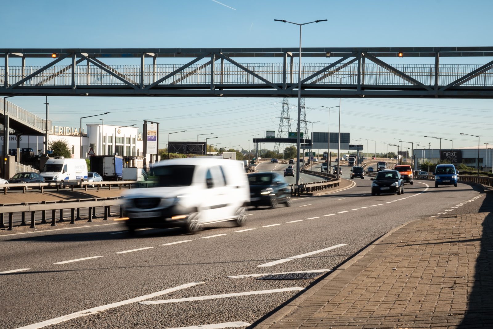 Low-carbon footbridge, Havering