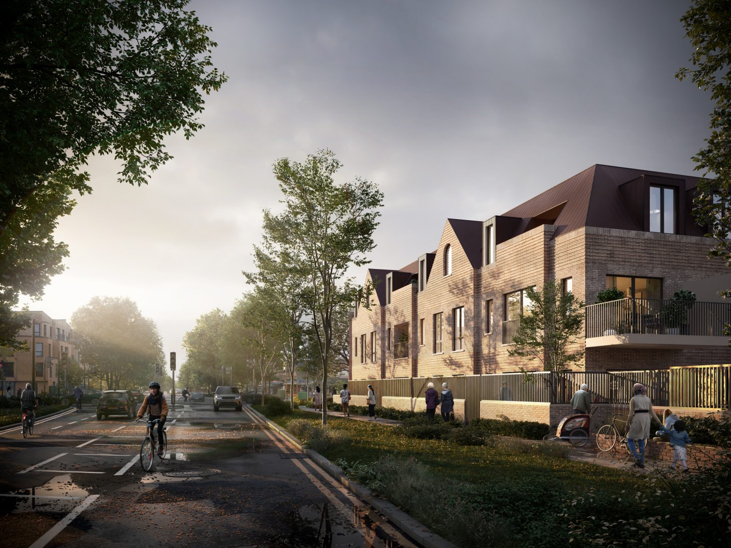 GPAD scrapes approval for ‘traditional’ redesign of previously refused flats