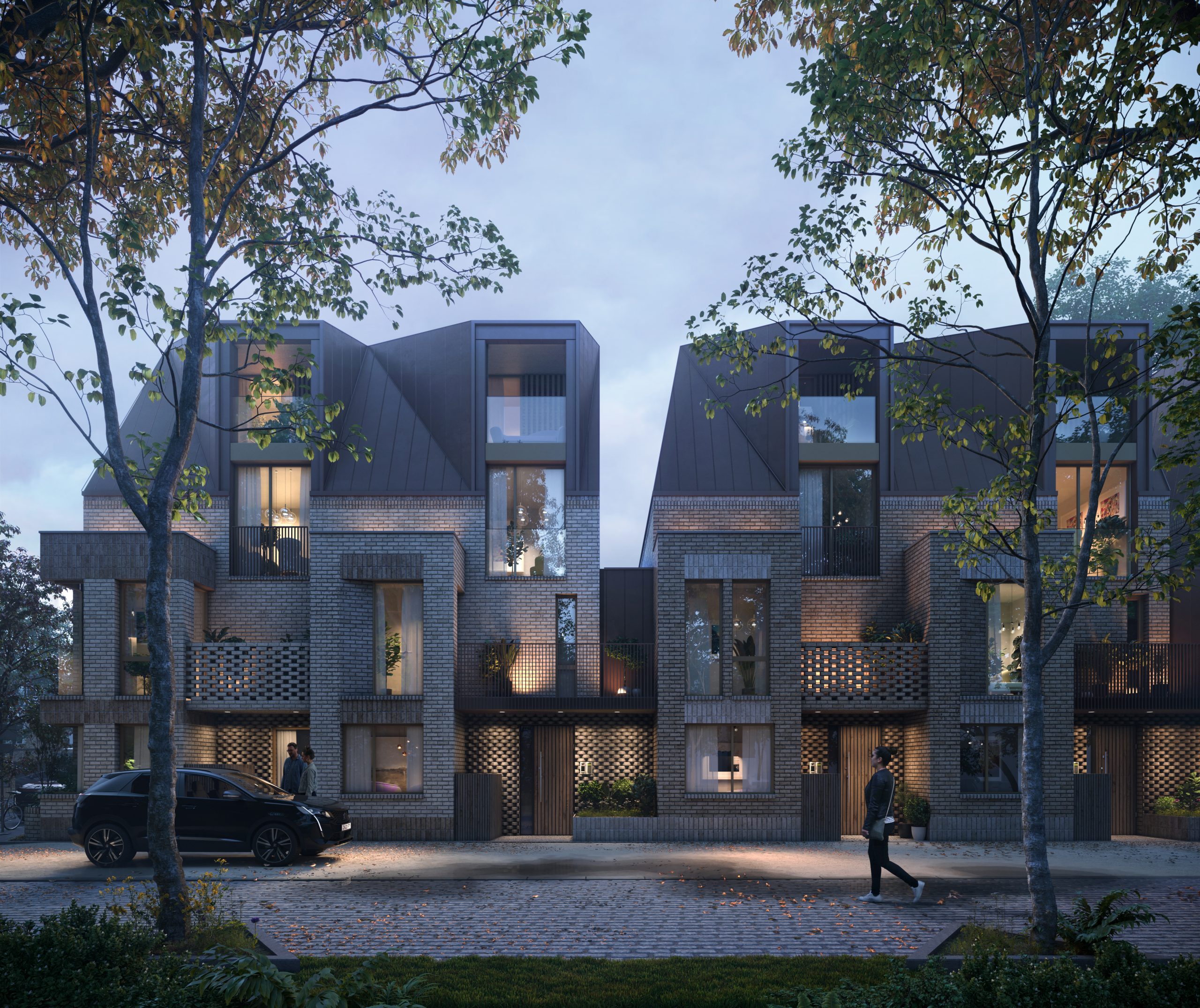 Red + White gets go-ahead for ‘contemporary and modern’ terraced houses ...