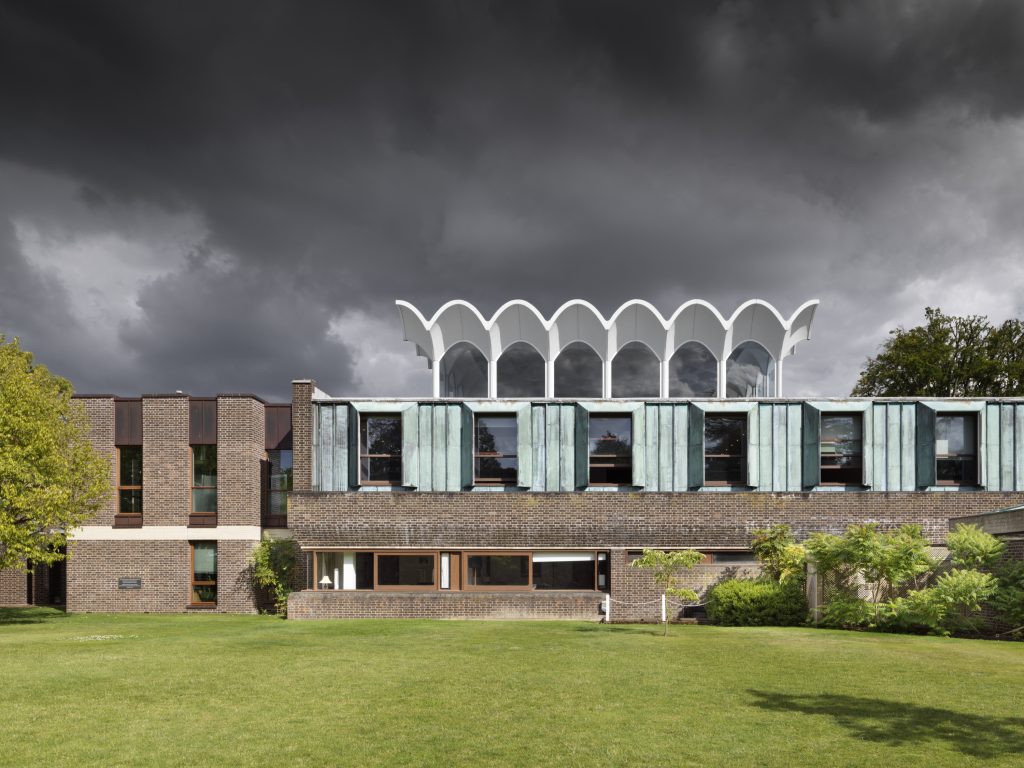 Denys Lasdun building among new post-war listings at Cambridge college