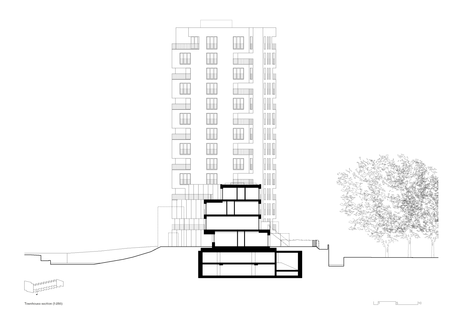 Chipperfield completes ‘sculptural’ residential scheme in Belgium