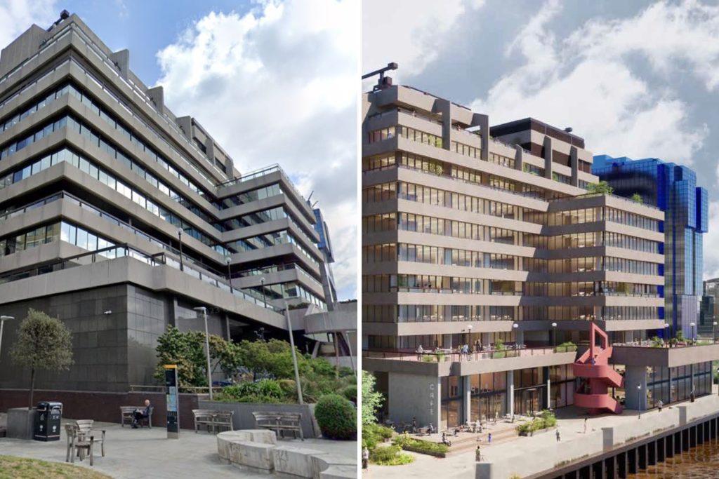 Buckley Gray Yeoman wins approval for Modernist riverside retrofit in ...