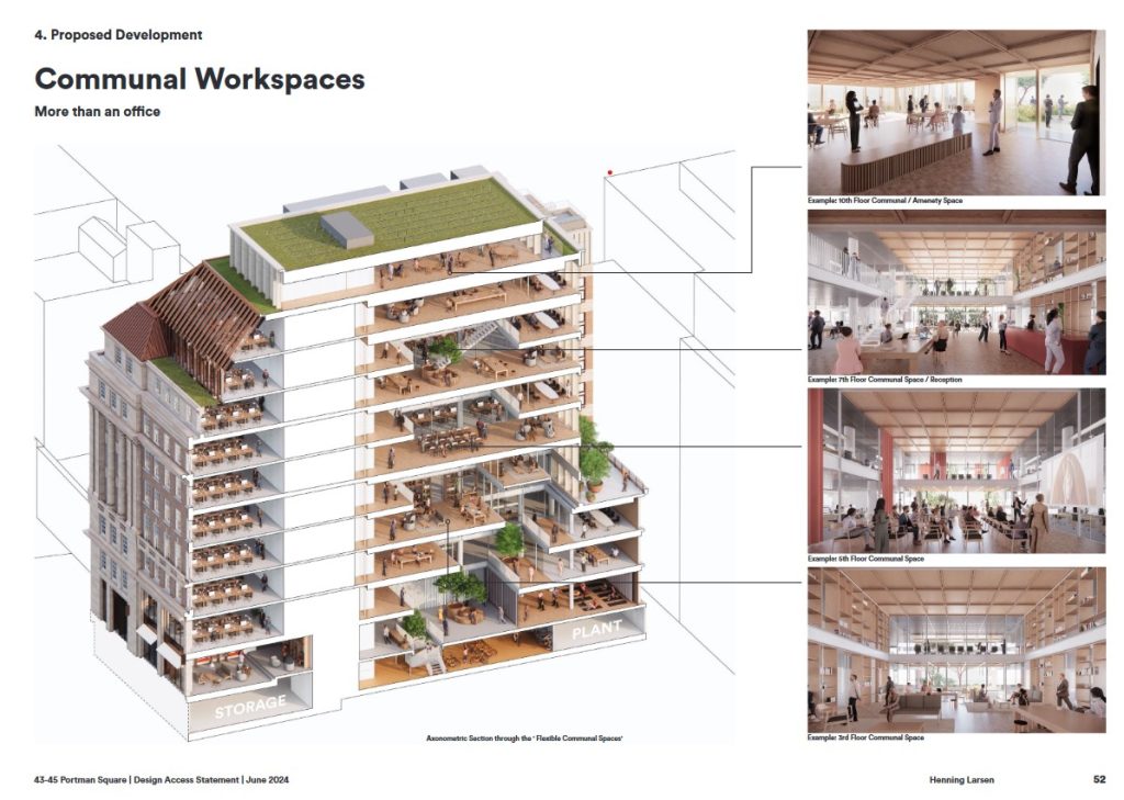 Henning Larsen submits retrofit plans for 1920s Westminster office