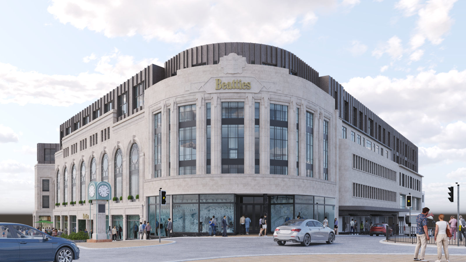Corstorphine & Wright takes over revamp of famous Wolves department store
