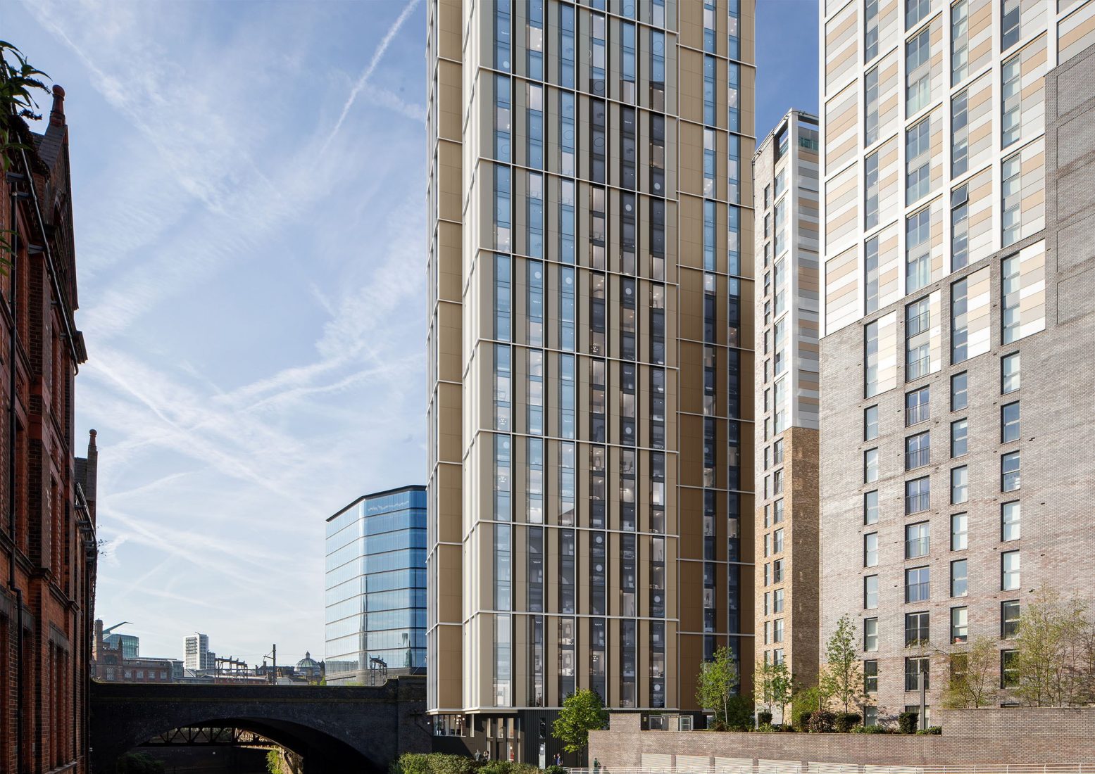 BDP reveals plans for 42-storey co-living tower in Manchester