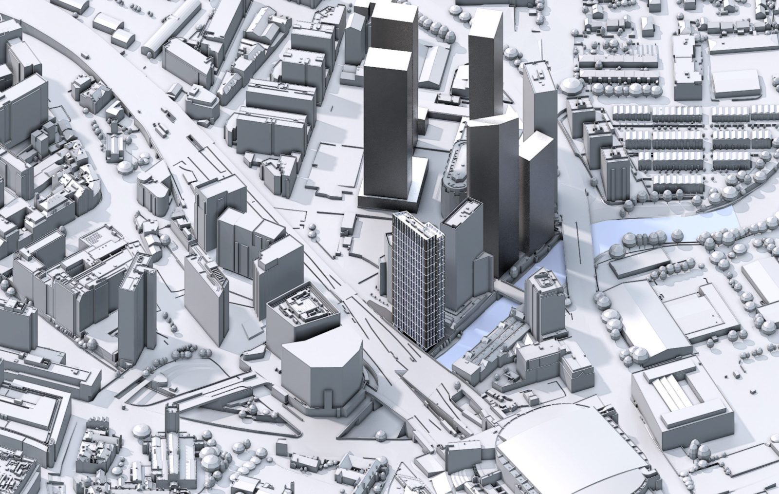 BDP reveals plans for 42-storey co-living tower in Manchester