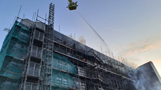 Dagenham blaze demonstrated risk of storing on scaffolding, claim fire ...