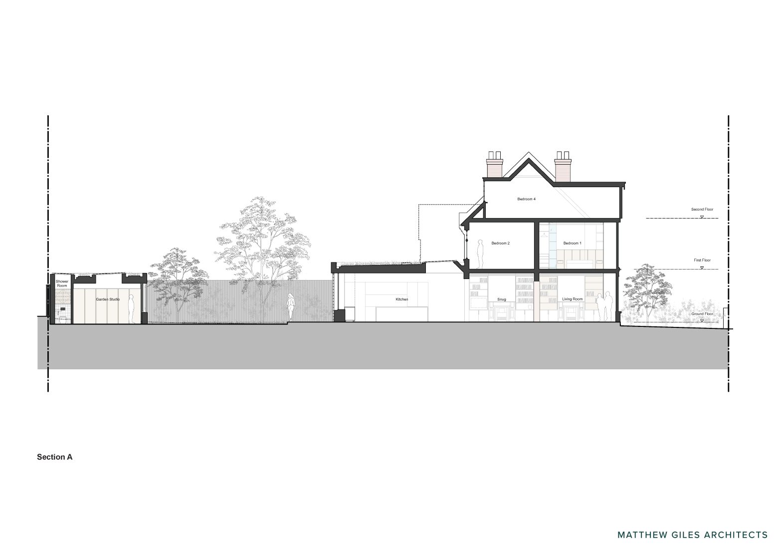 Matthew Giles Architects reworks suburban house with timber-clad extensions