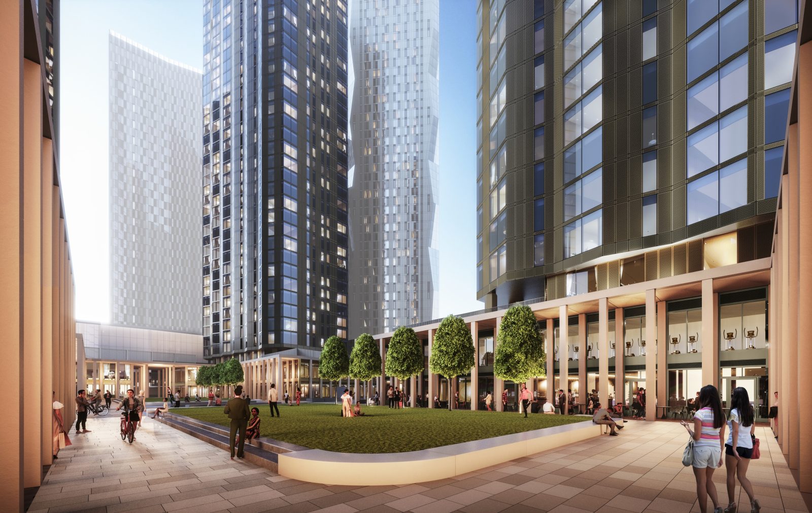 SimpsonHaugh gets go-ahead for five resi towers in Manchester – but no ...