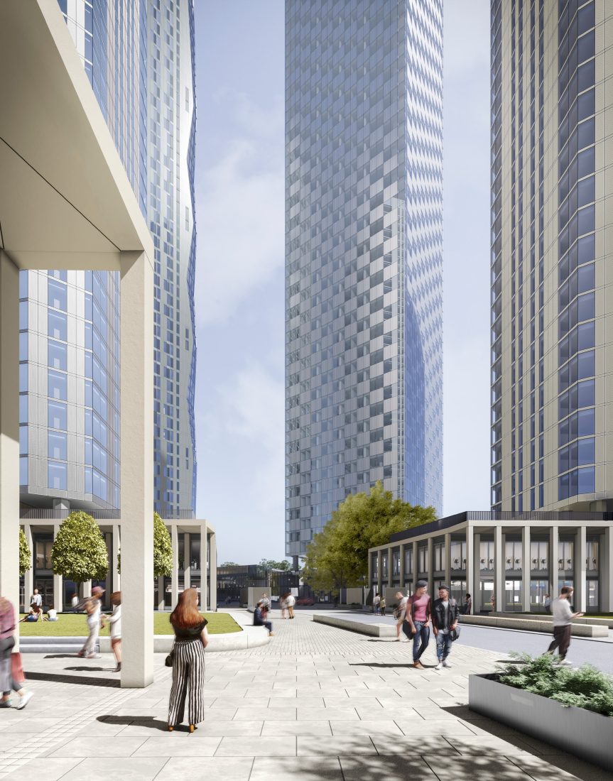 SimpsonHaugh gets go-ahead for five resi towers in Manchester – but no ...