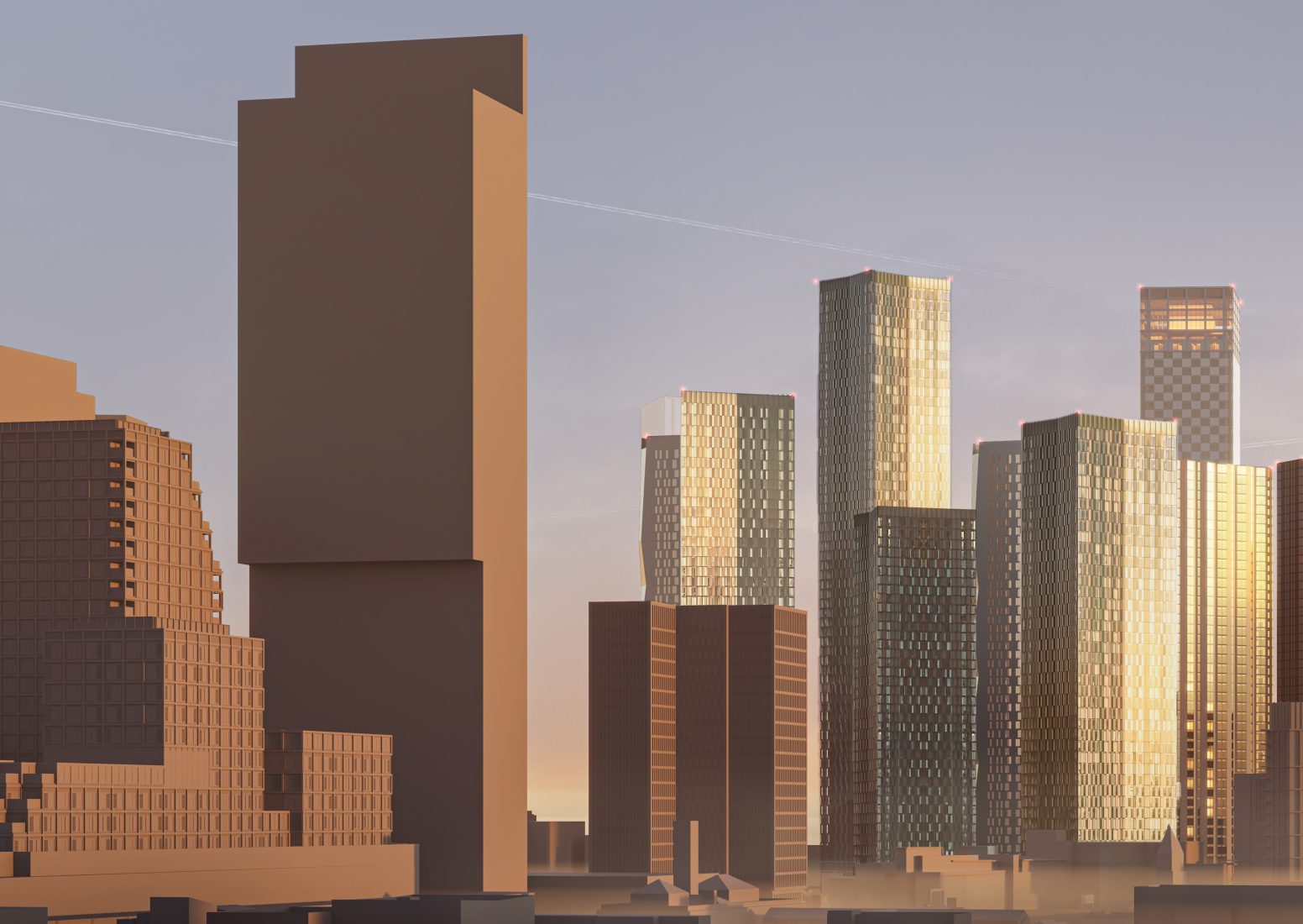 SimpsonHaugh gets go-ahead for five resi towers in Manchester – but no ...