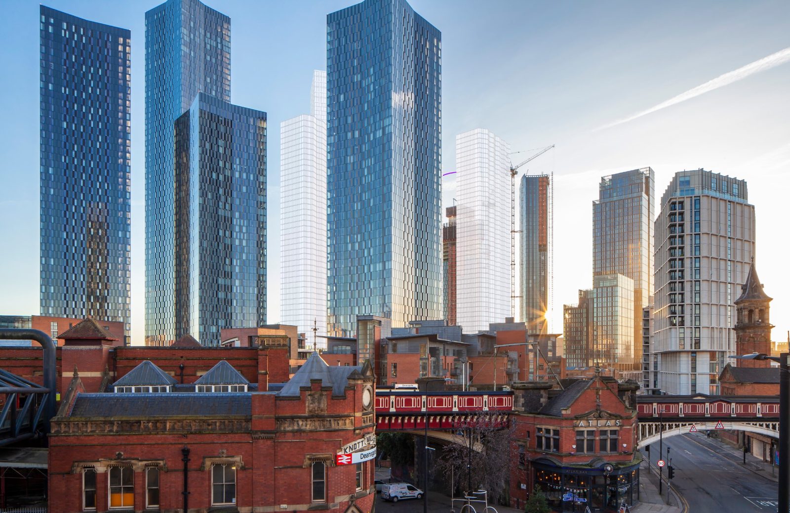 SimpsonHaugh gets go-ahead for five resi towers in Manchester – but no affordable housing