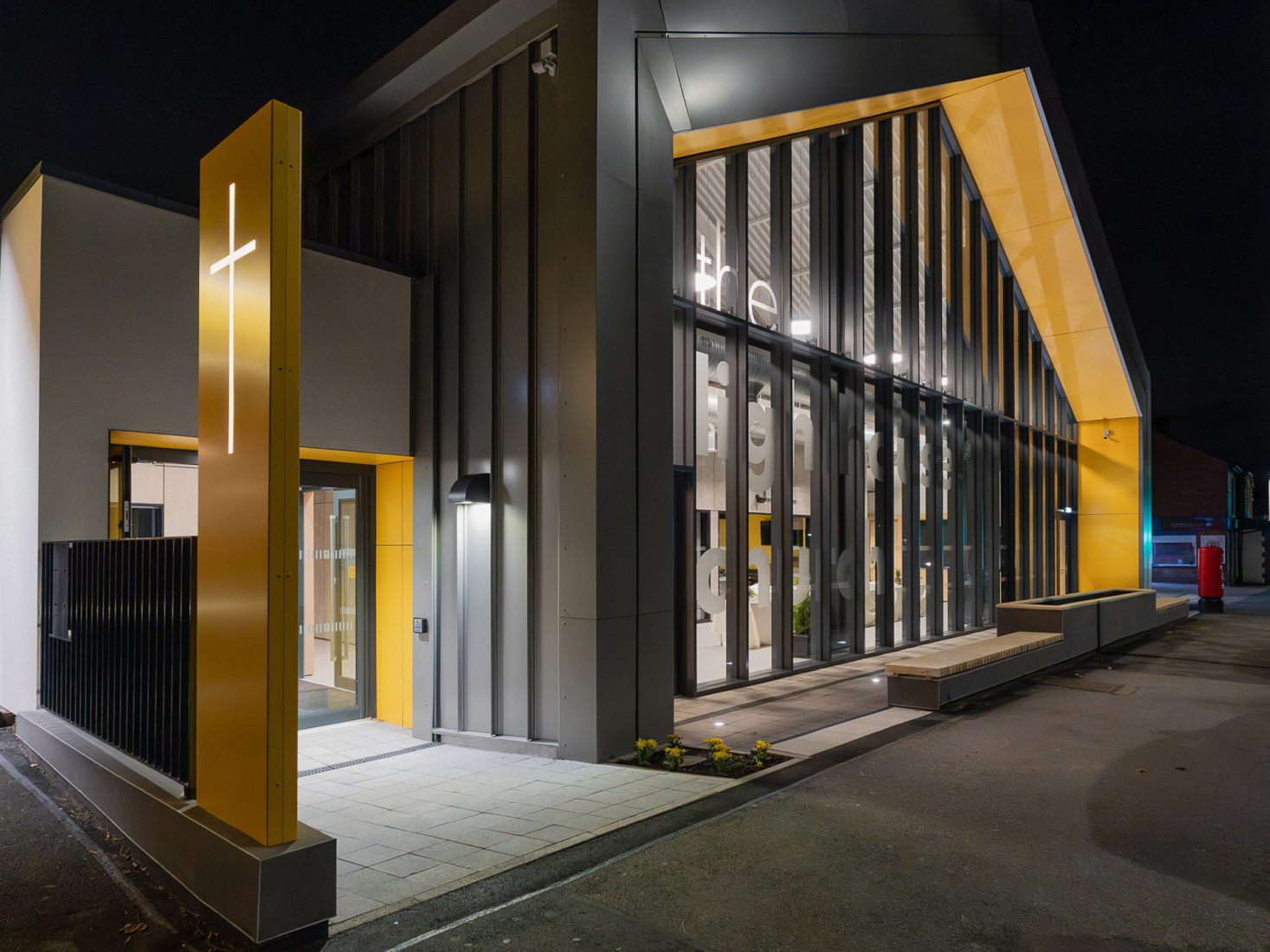 Shedkm designs extensively glazed ‘beacon’ church for Merseyside