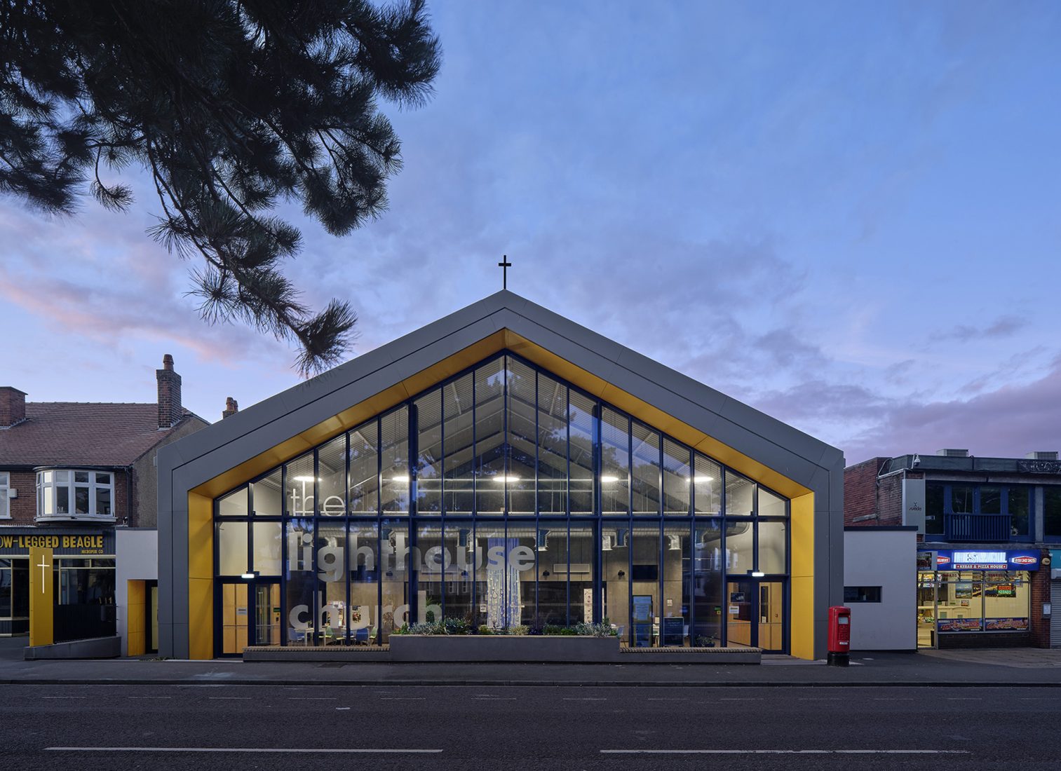 Shedkm designs extensively glazed ‘beacon’ church for Merseyside