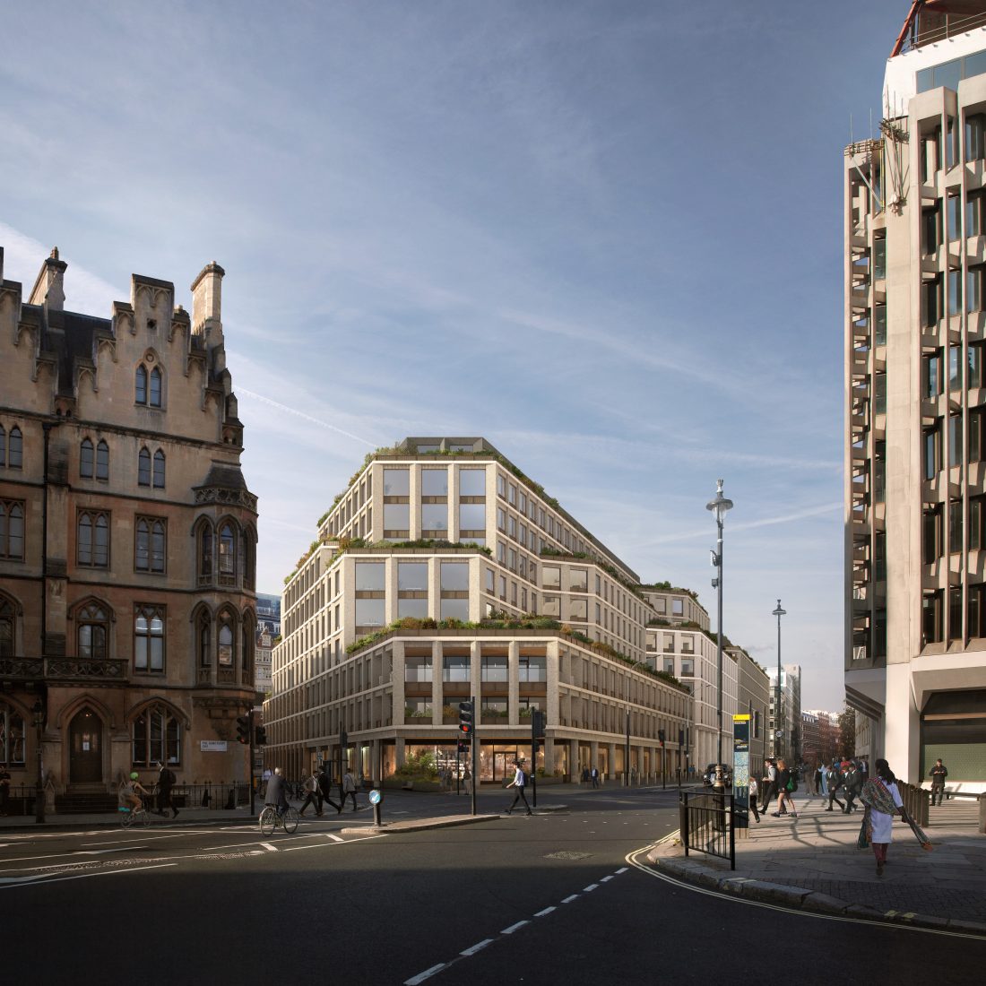 AHMM wins approval for part-demolition office scheme next to ...