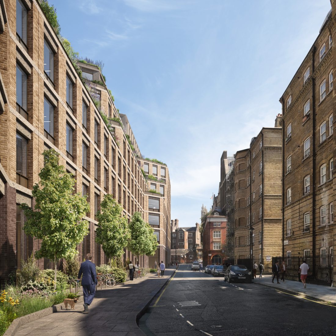 AHMM wins approval for part-demolition office scheme next to ...