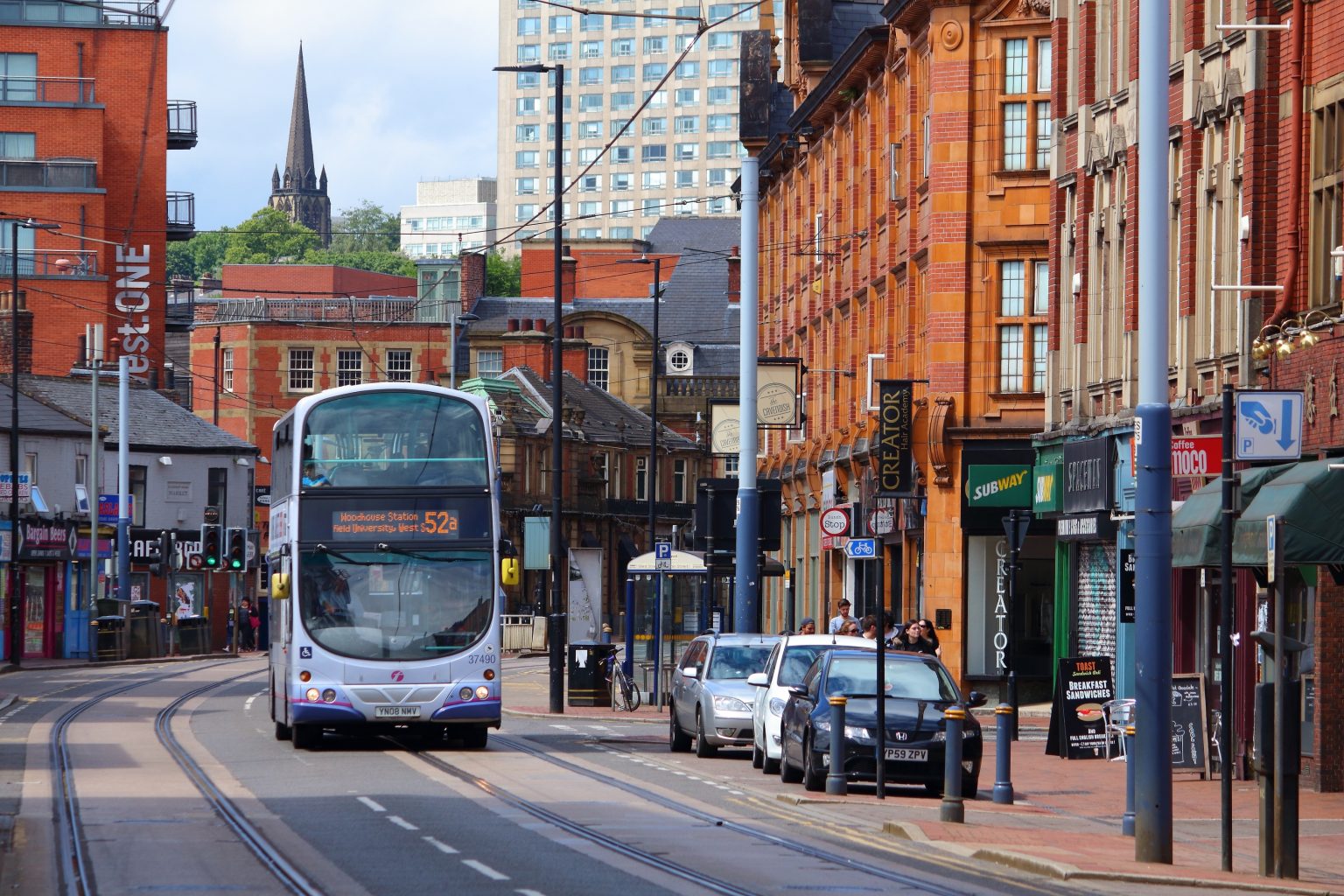 South Yorkshire bus depot