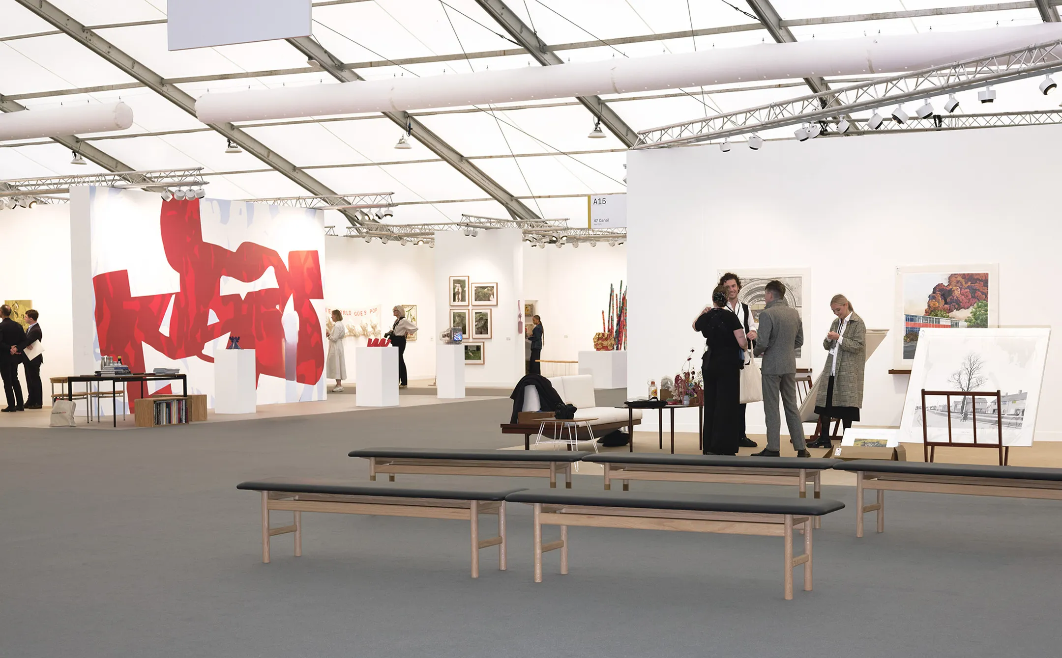 A Studio Between redesigns Frieze art fair for its 21st edition