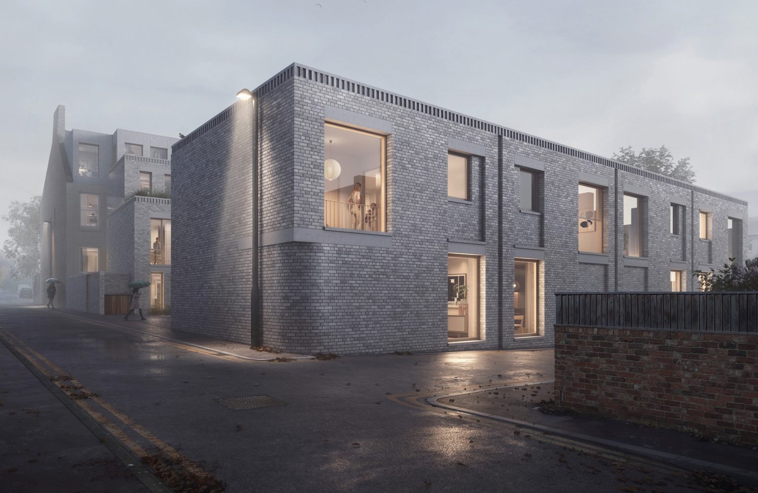 Emerging practice Alt Studios submits Newcastle infill mews plans