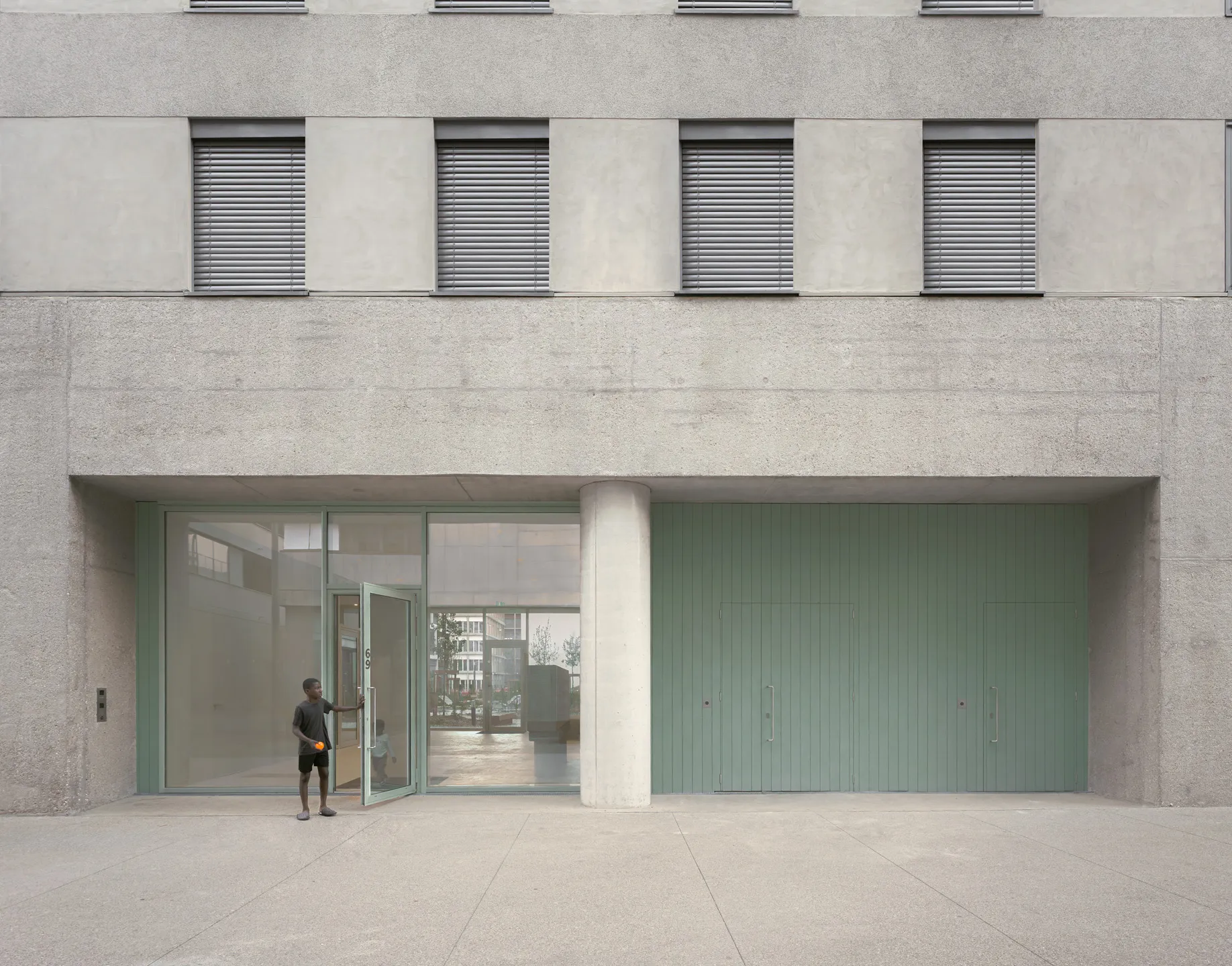 Chipperfield completes three buildings in new quarter of Lyon