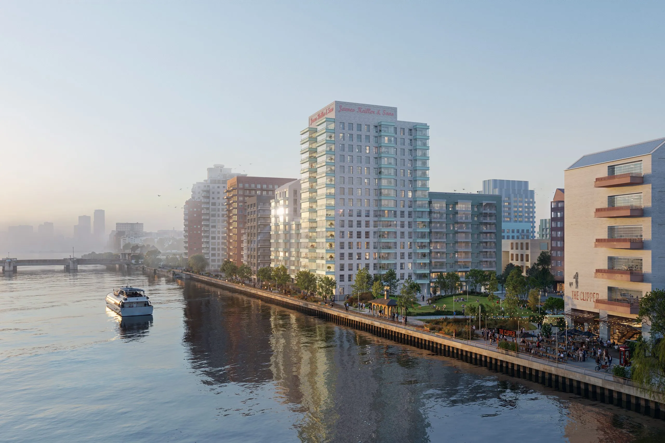 Allies and Morrison and Howells plan 3,700 homes in Newham