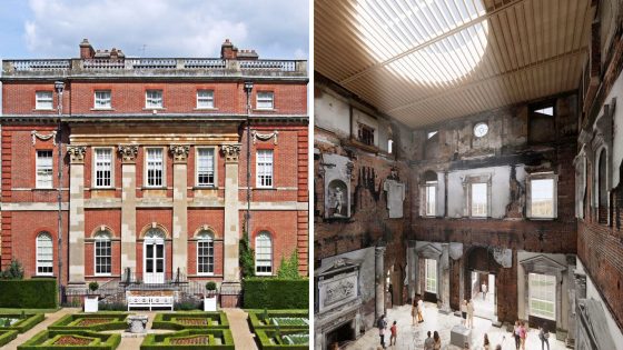 Allies and Morrison’s ‘preserved ruin’ plans for Clandon House can go ahead
