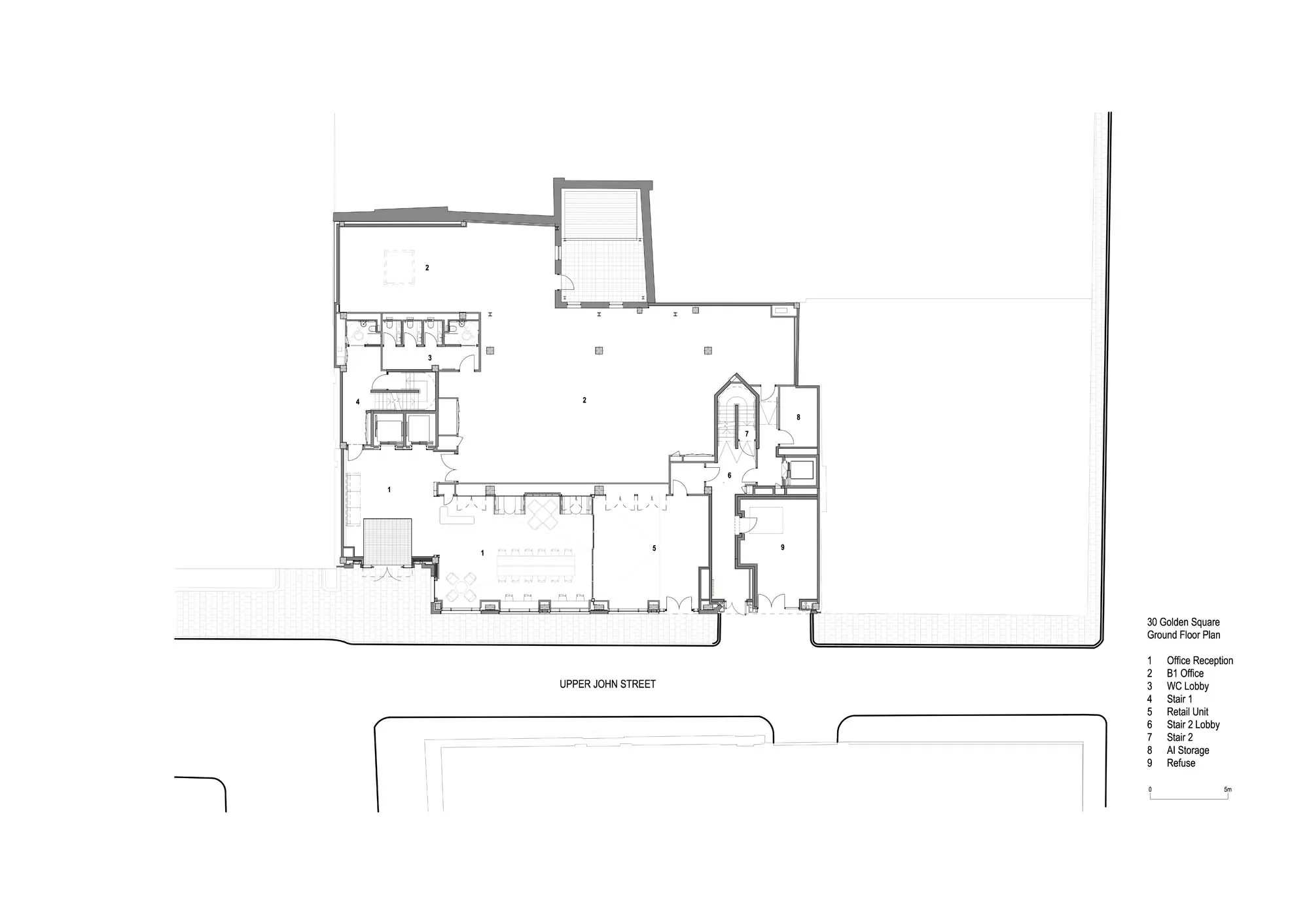 JRA refurbishes former Sony Pictures headquarters in Soho