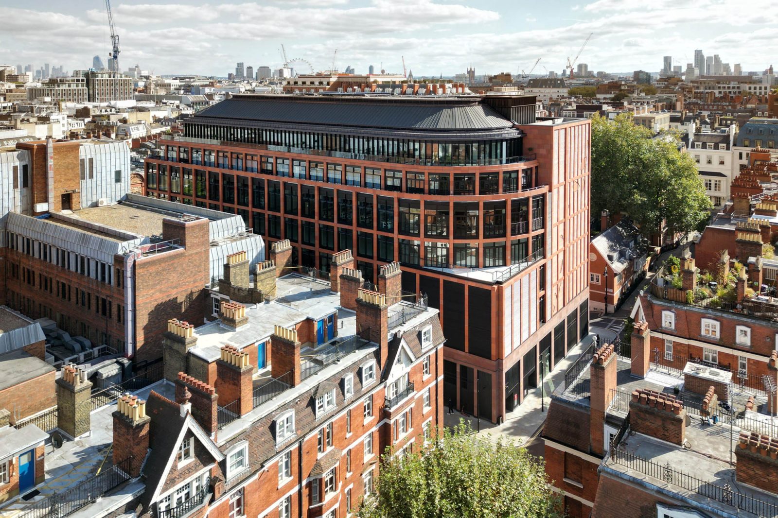 PLP completes office building above Bond Street station