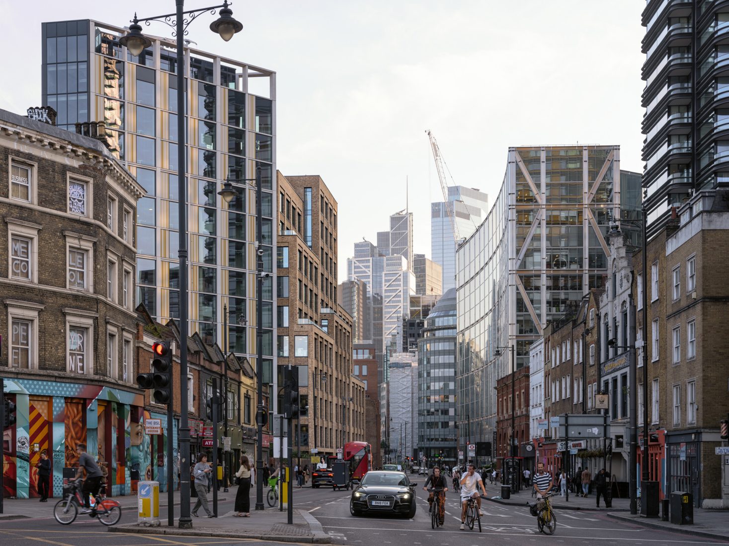 Case study: Norton Folgate by AHMM, DSDHA, East, Morris+Co and Stanton ...